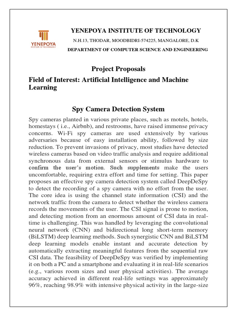 Project Proposals Pdf Deep Learning Counterfeit 