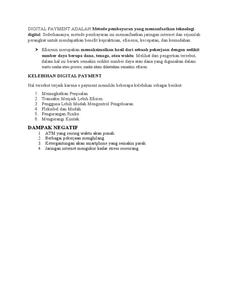 Digital Payment | PDF