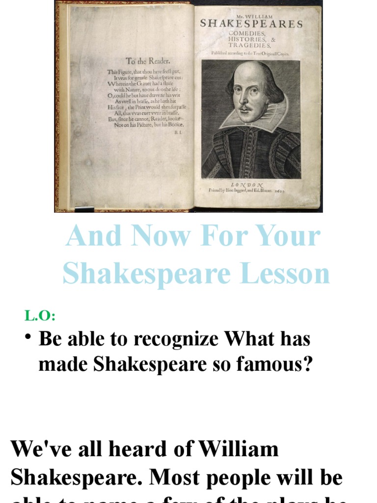 Understanding Shakespeare's Legacy | PDF | William Shakespeare