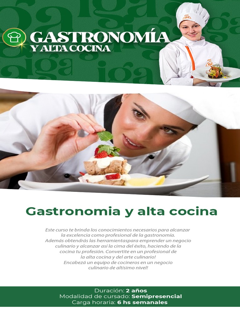 Diplomatura Gastronomia y Alta Cocina | PDF | Alimentos | Panes