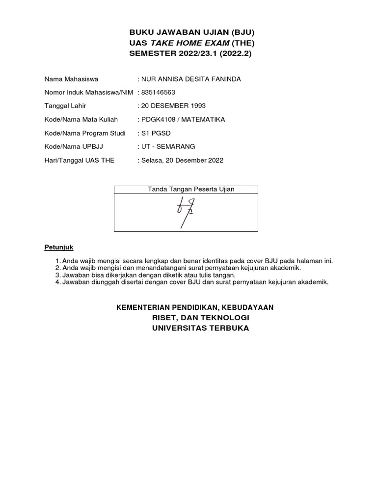 PDGK4108 - Nur Annisa | PDF | Ilmu Sosial