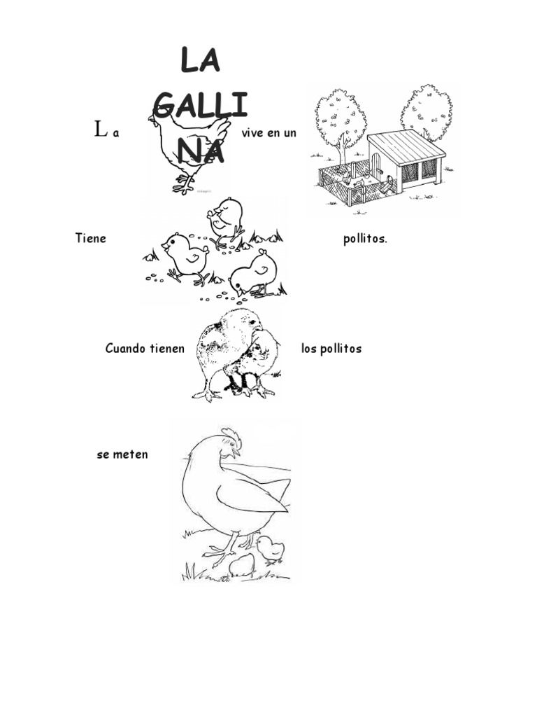 CUENTO LA GALLINA Jueves 13 | PDF