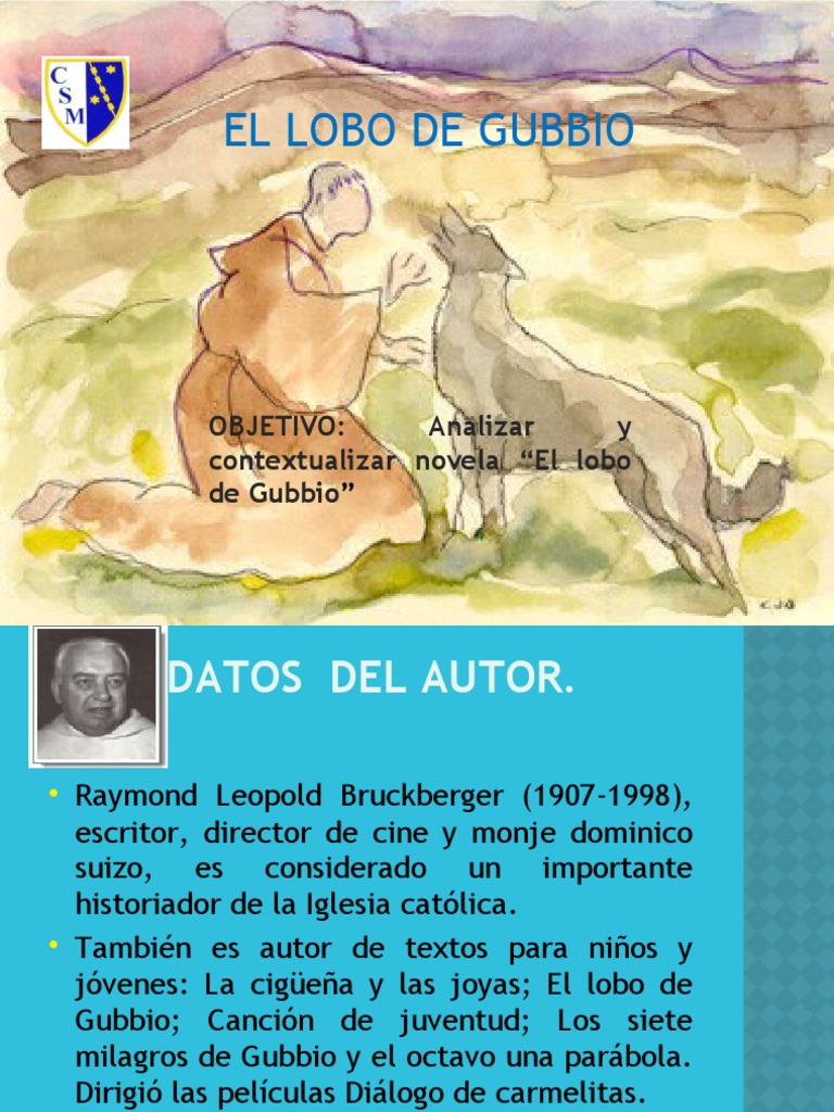 El lobo de Gubbio y San Francisco | PDF | Francisco de Asís