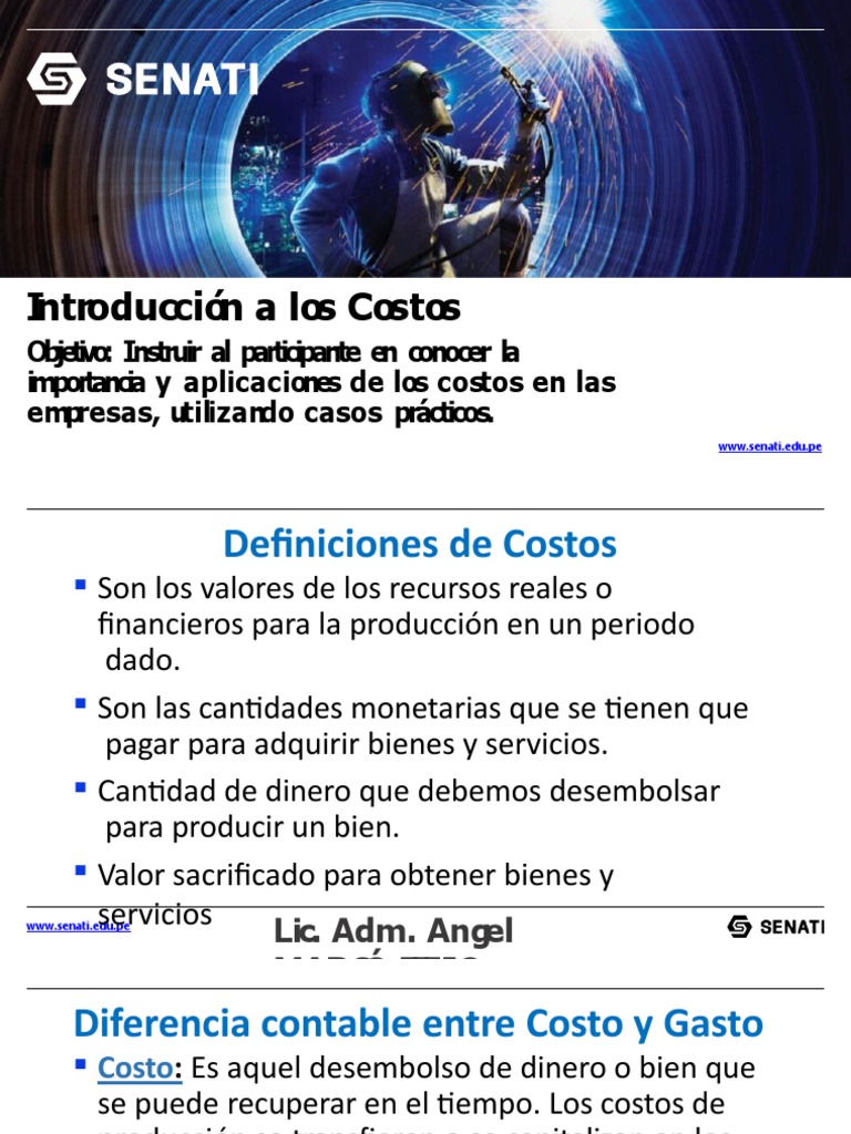 Introducción A Los Costos | PDF | Costo | Negocios económicos
