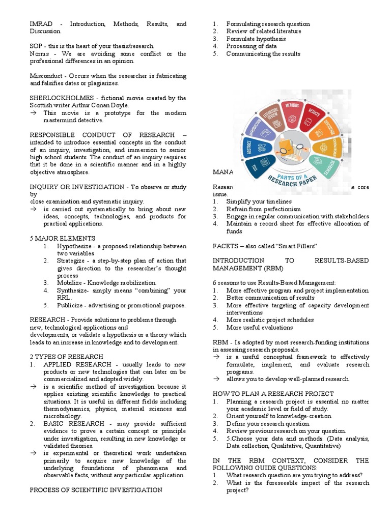 REVIEWER IN 3i | PDF | Methodology | Science