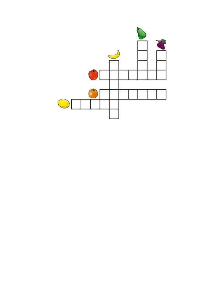 Crucigrama Primero | PDF