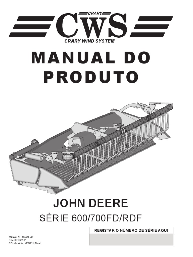 Product Manual JD600-700FD Crary Wind System m00001 Current 1665147946 ...