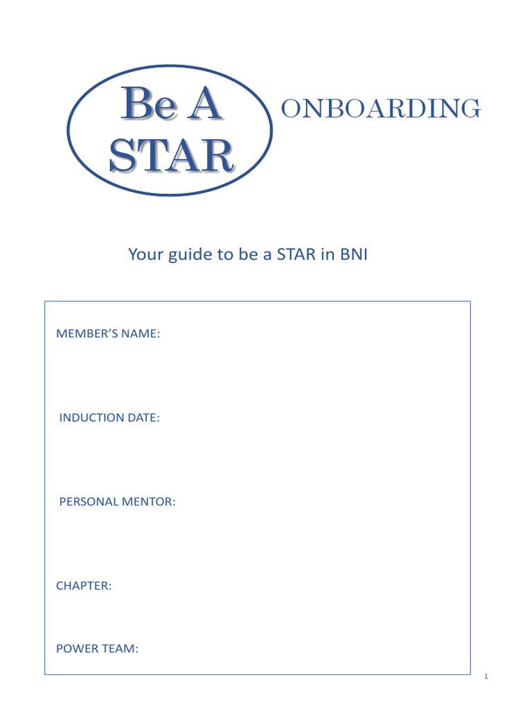 Be A Star Programe | PDF | Mentorship