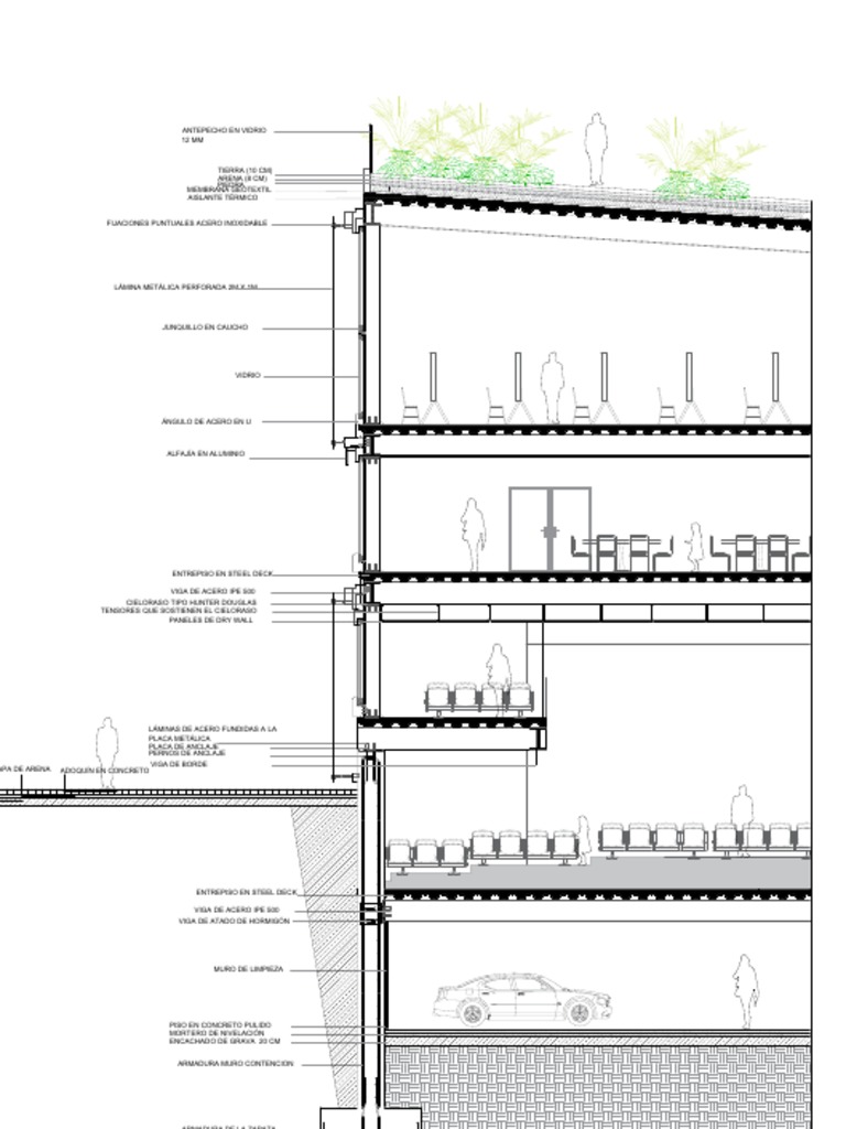 CLMB - Corte Fachada | PDF
