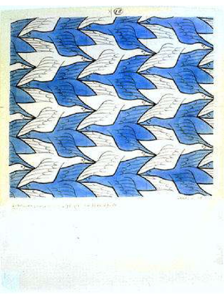 E18-MC-Escher-No-18-Two-Birds-1938 | PDF