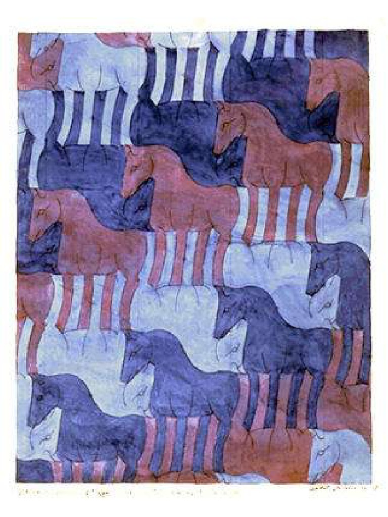 E8 MC Escher No 8 Horse 1937 1938 | PDF