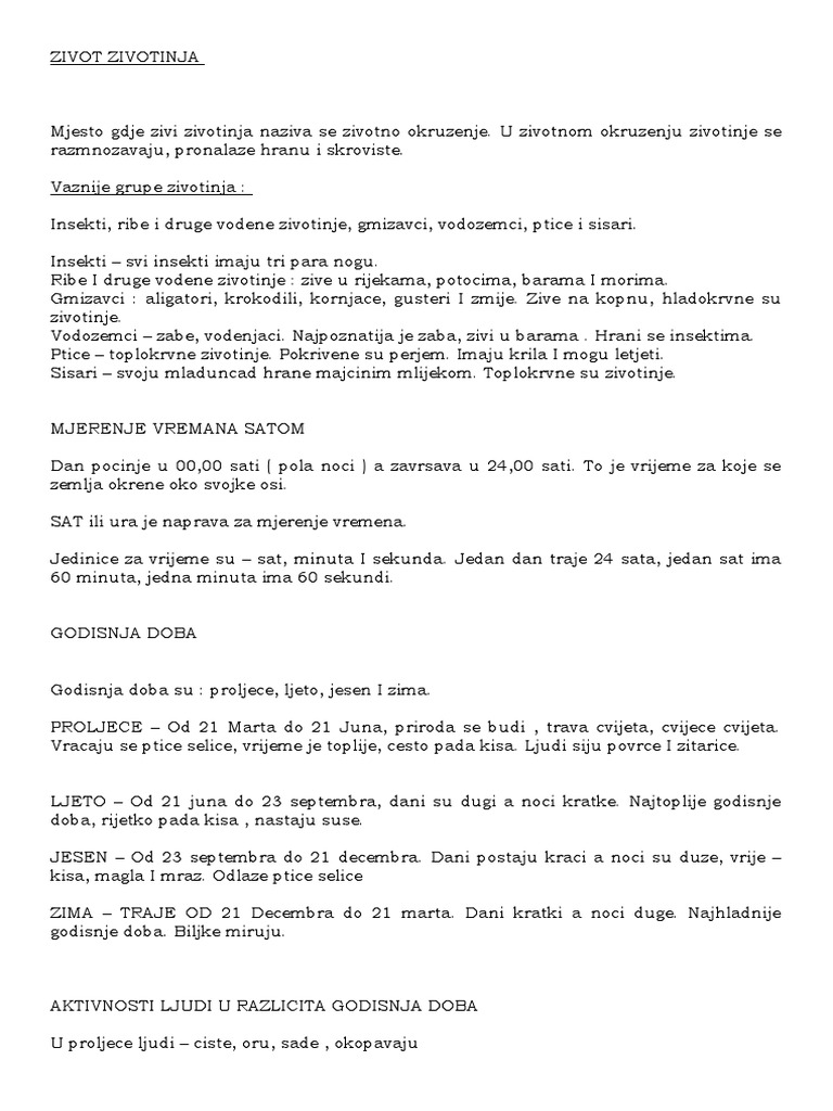 MOJA OKOLINA 5 dio | PDF