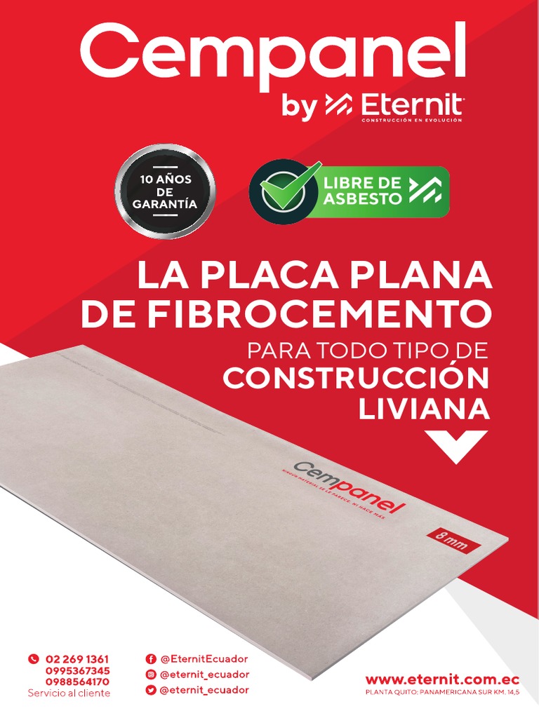 01 Folleto Cempanel PDF | PDF | Pintar | Tornillo