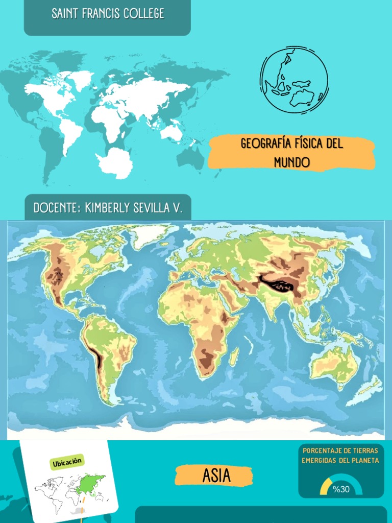 Geografía Física de Asia y sus Relieves | PDF | Asia | Himalaya