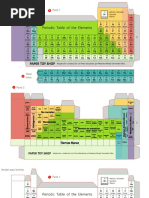 Tabla Periodica Sin Nombres | PDF | Átomos | Elementos químicos