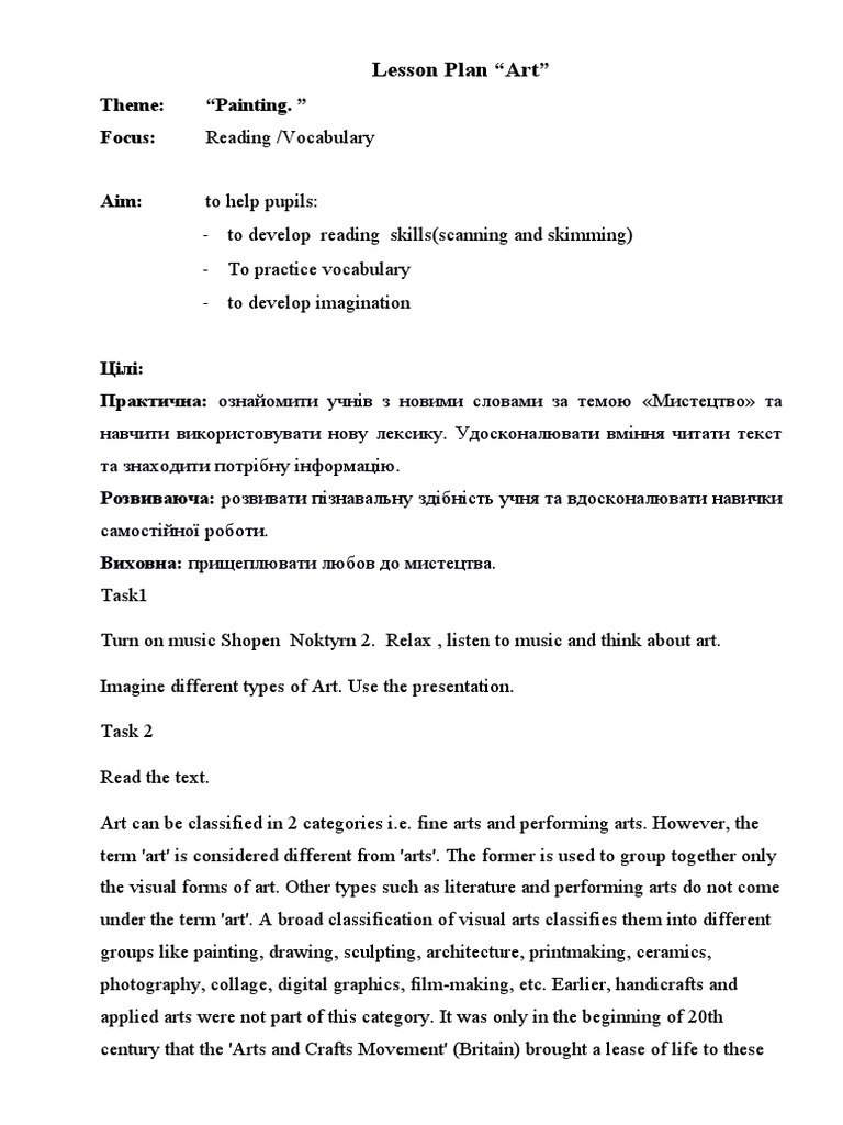 Exploring Visual Arts in Education | PDF | The Arts | Paintings