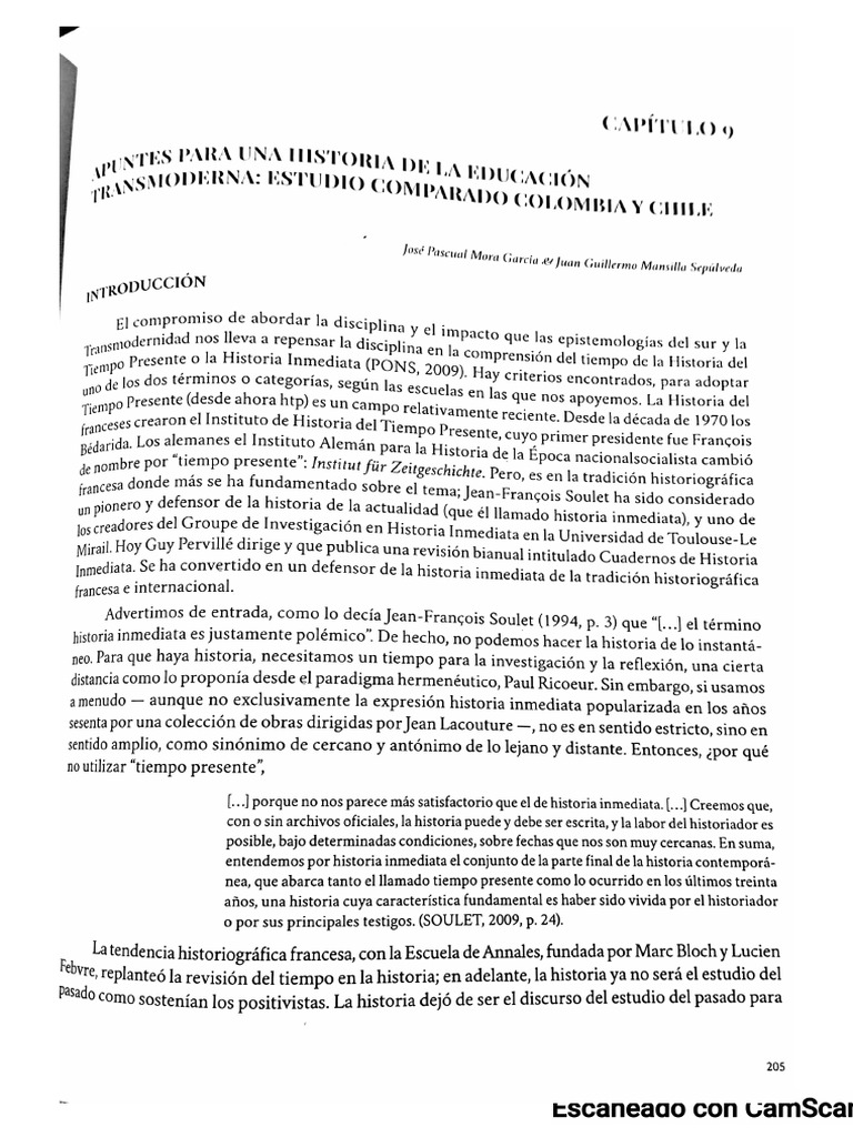 Historia De La Educación Pdf