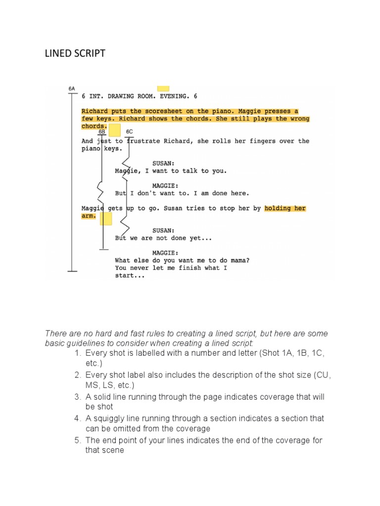 Lined Script | PDF