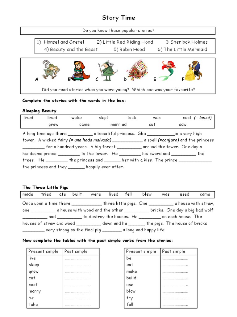 Story Time Fun Activities Games - 7584 | PDF | Fairies | Traditional ...