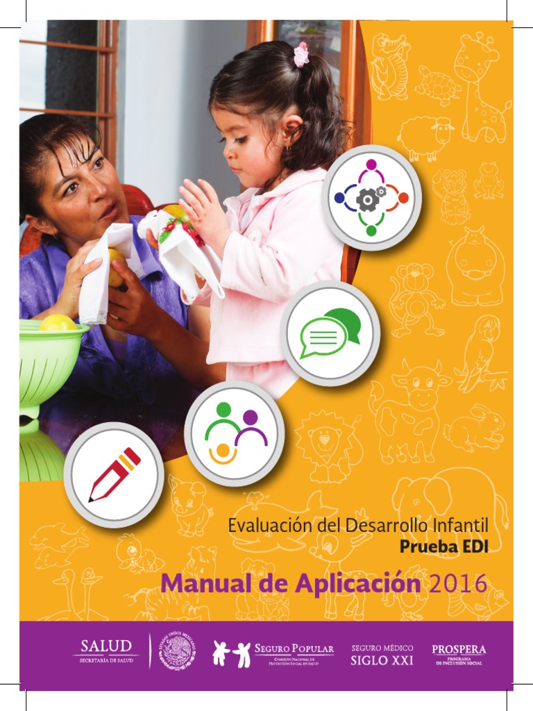 Manual EDI 2a. Ed - 2016 - 8 Jun 2016 | PDF | Evaluación | Infancia