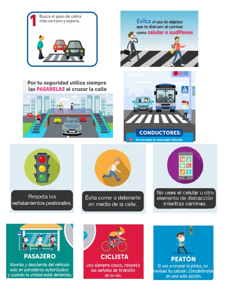 Consejos Para Peatones Pdf