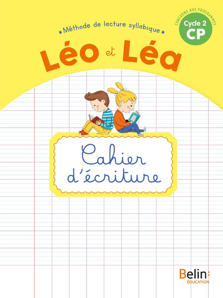 Leo Lea Cahier Ecriture PDF | PDF