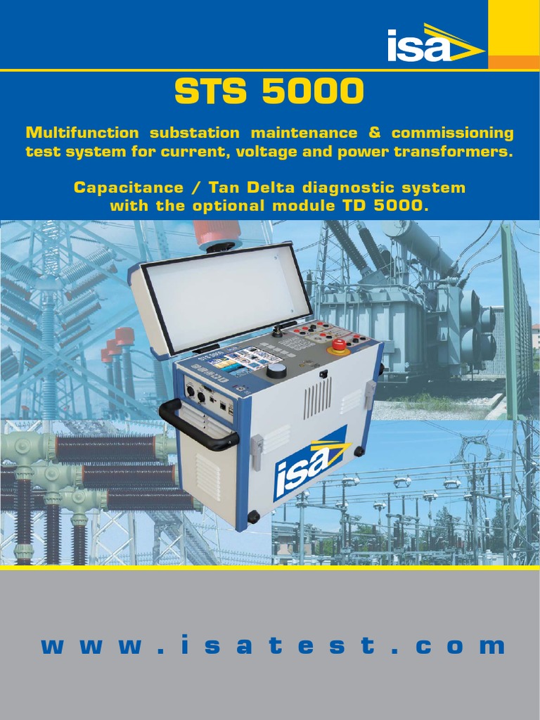 STS5000 | PDF | Transformer | Alternating Current