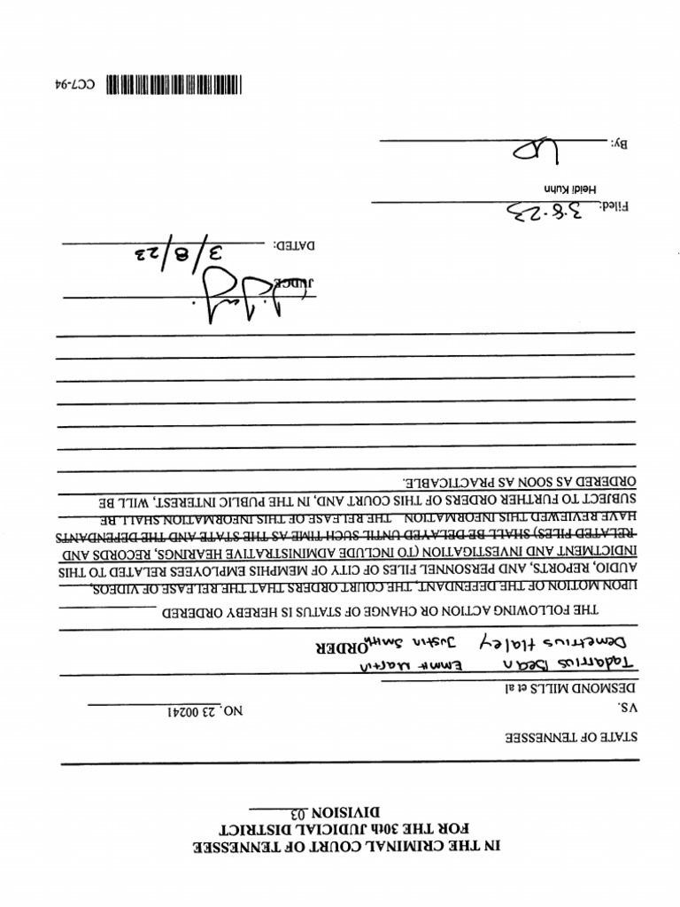 Court Order | PDF