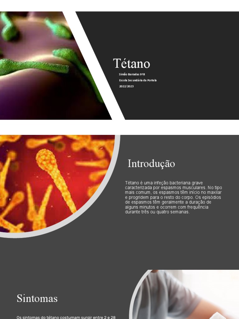 Tétano | PDF | Bem-estar