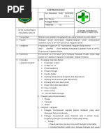 Standar Operasional Prosedur Ekstraksi Kuku | PDF