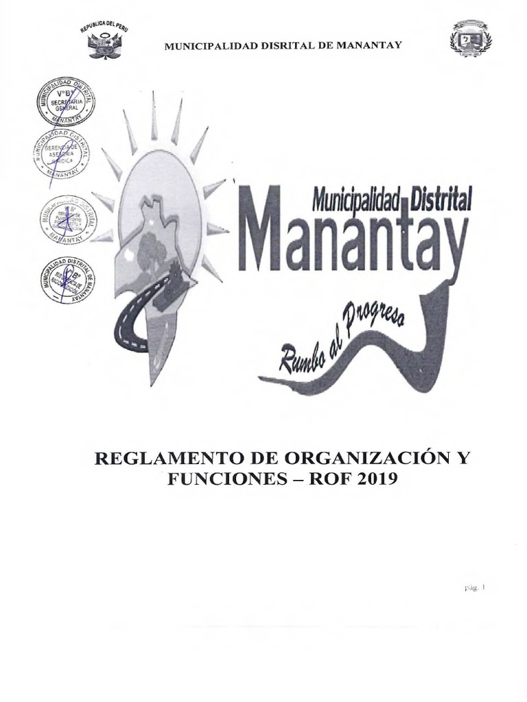 Rof 2019 | PDF | Alcalde | Gobierno local