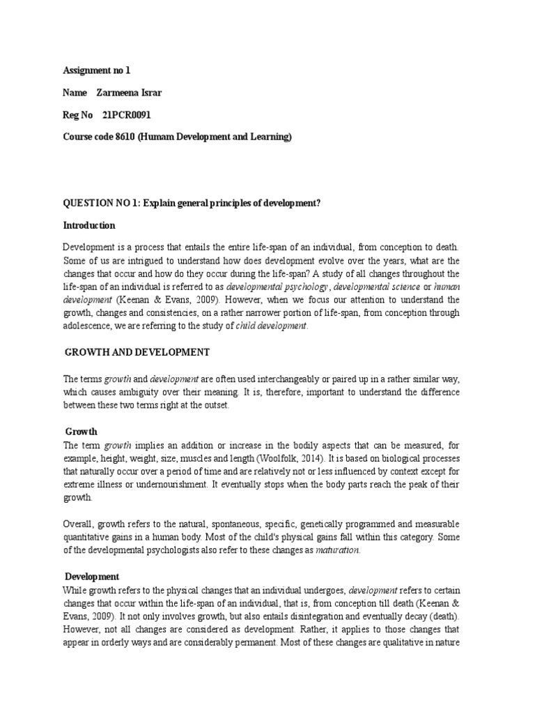 8610 Assignment Aiou | PDF | Wechsler Adult Intelligence Scale | Intelligence Quotient