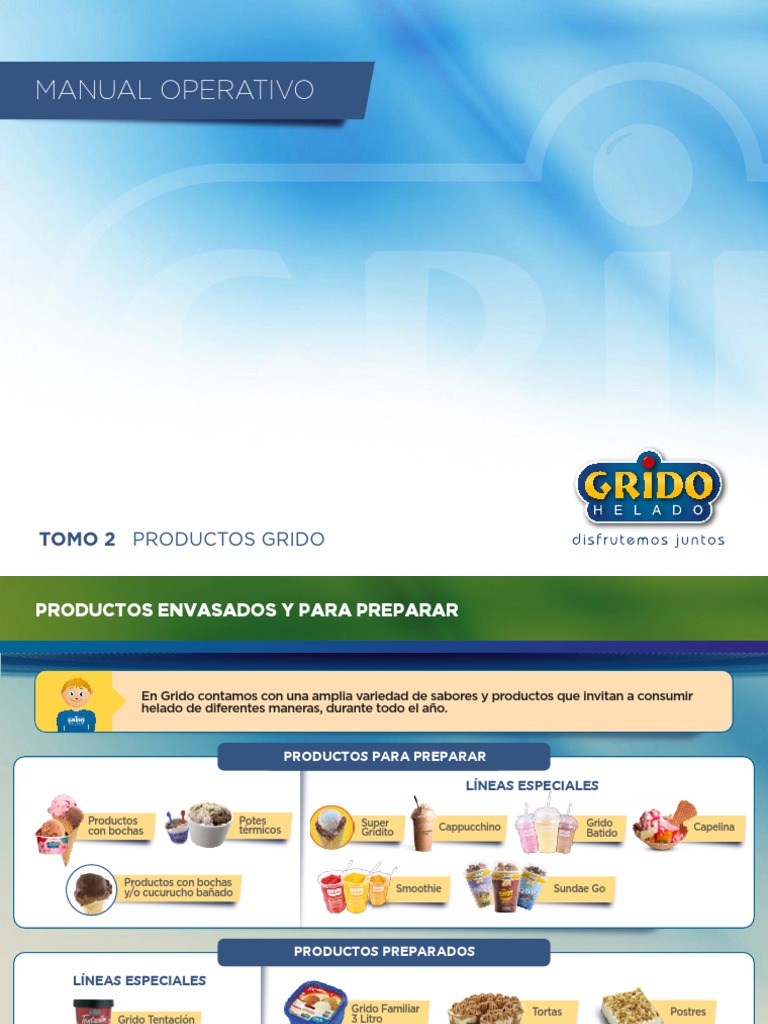 Manual Operativo - Tomo 2 V 1.0.pdf | PDF | Crema | Postres