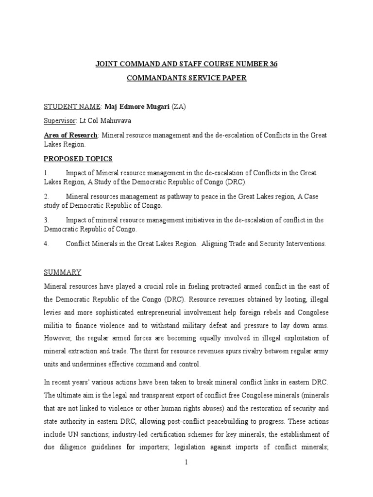 Mugari Disertation Topic6 | PDF