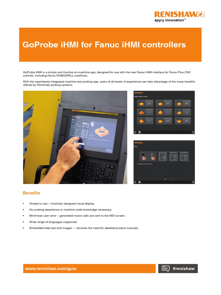 H-4012-8501-03-A Data Sheet GoProbe iHMI For Fanuc iHMI Controllers en ...