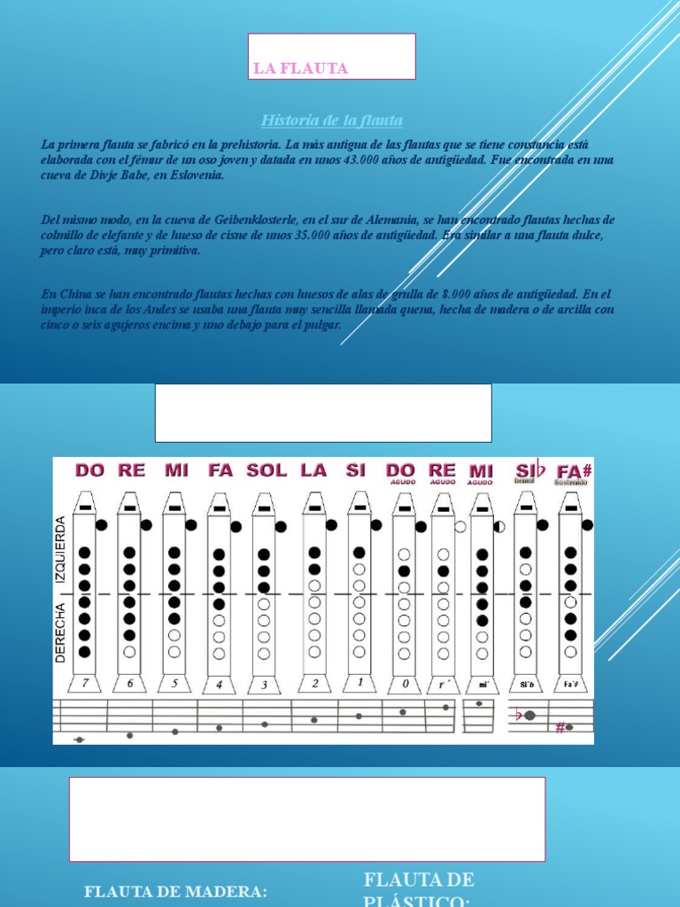 Historia y Evolución de la Flauta | PDF