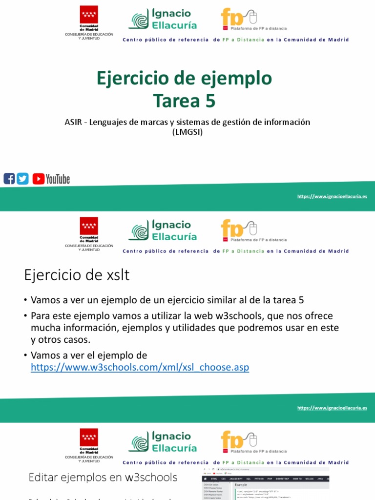 LMSGI05 Ejemplo Explicado | PDF | Xml | HTML