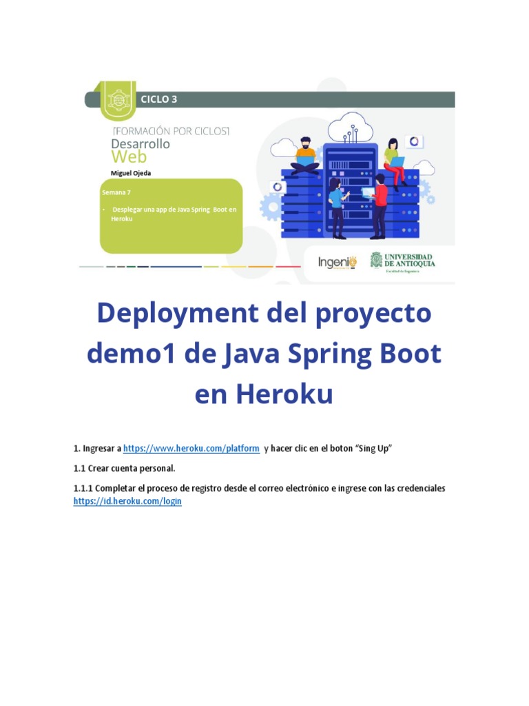 Heroku | PDF | Programación de computadoras | Desarrollo de software