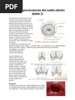 Parte 2 Lesiones Preinvasoras Del Cuello Uterino | PDF | Causas de la muerte | Salud pública