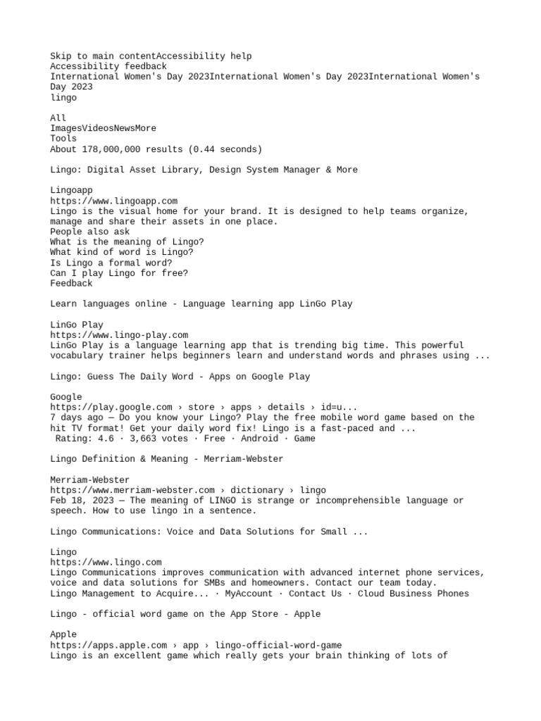 Lingo Guess The Daily Word | PDF | Jargon | Ios