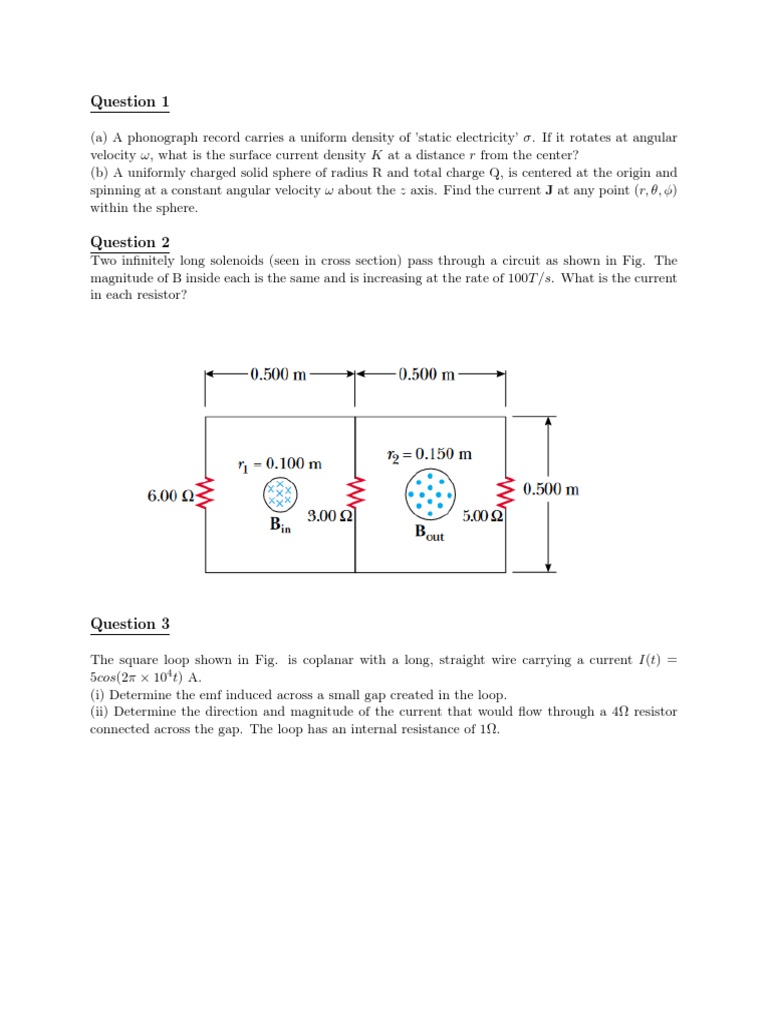 Phy - 112 A - 3 | PDF