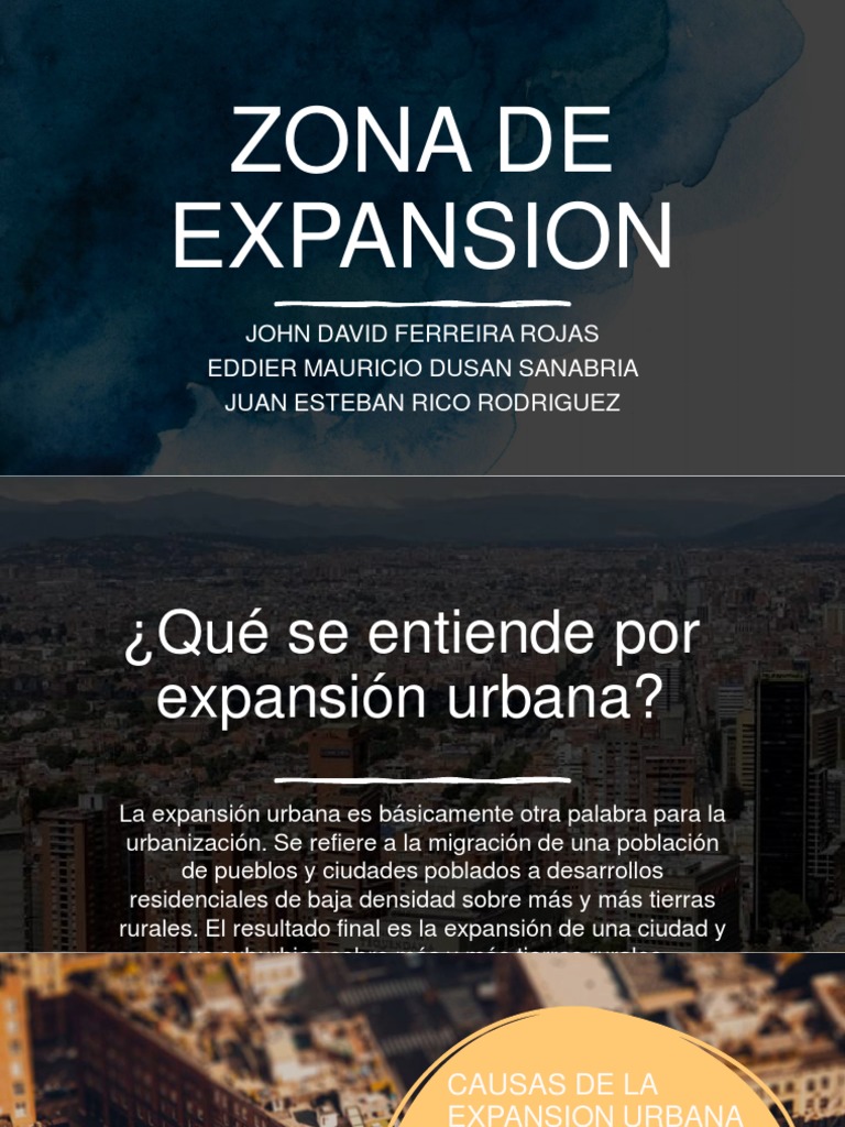 Zona de Expansión | PDF | Urbanización | Infraestructura