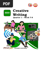 Creative Writing Module Quarter 2 | PDF | Intertextuality | Learning