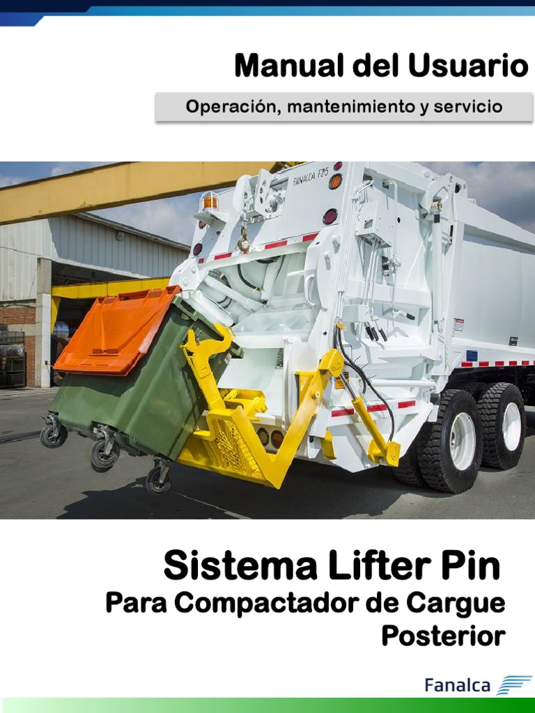 Manual de Usuario: Sistema Lifter Fanalca | PDF | Residuos