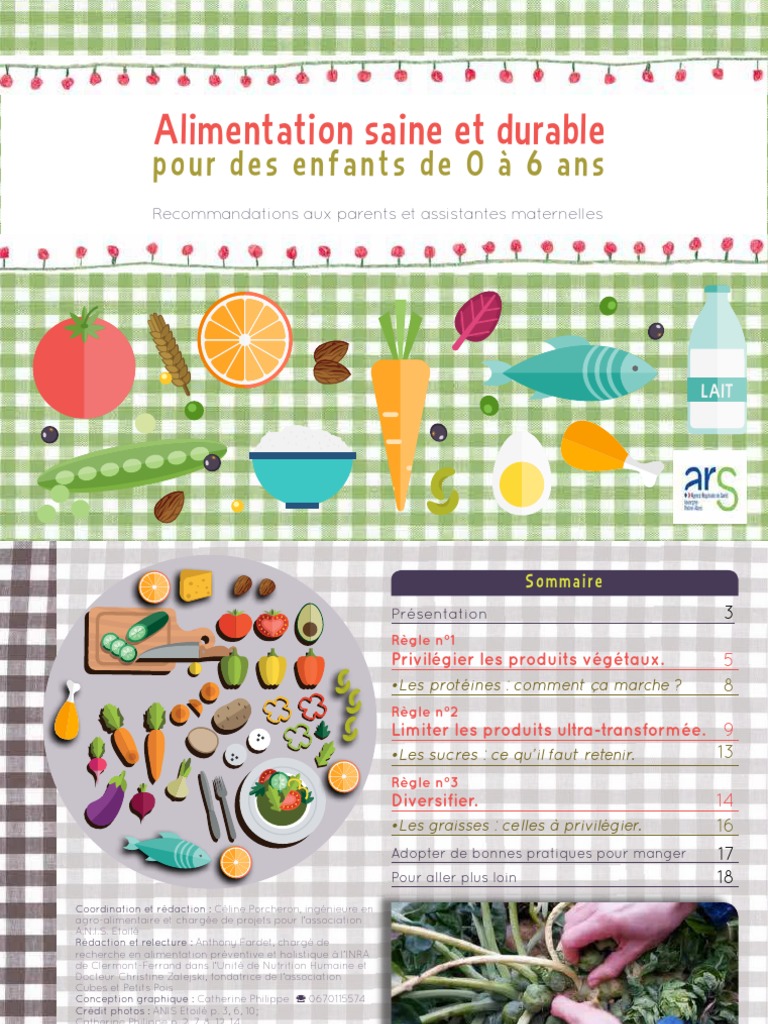 Alimentation Saine Et Durable Pour Des e PDF | PDF | Sucre | Régime et ...