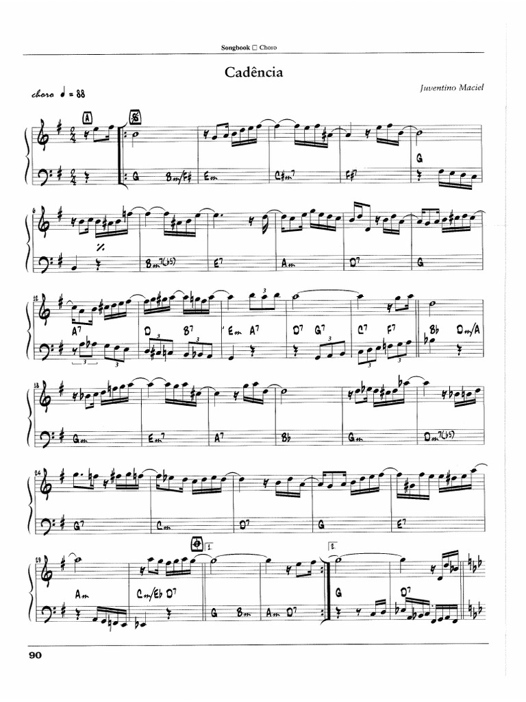 Cadencia (Juventino Maciel) | PDF