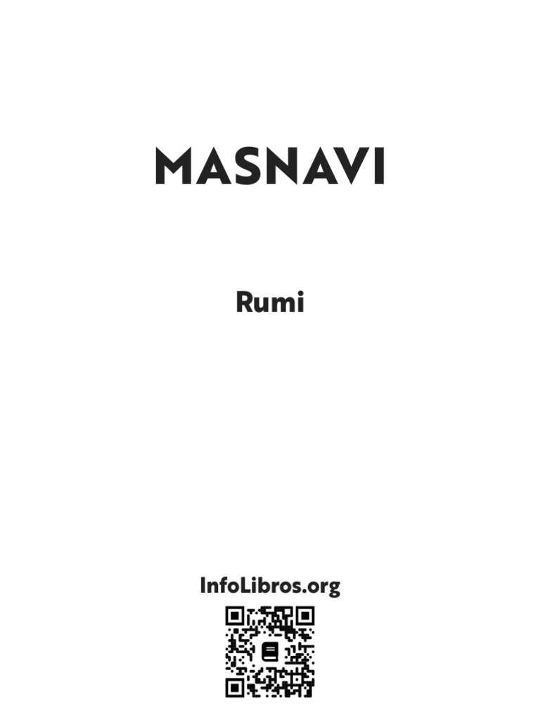 Masnavi Espiritual (Rumi) | PDF | Rumi | Amor
