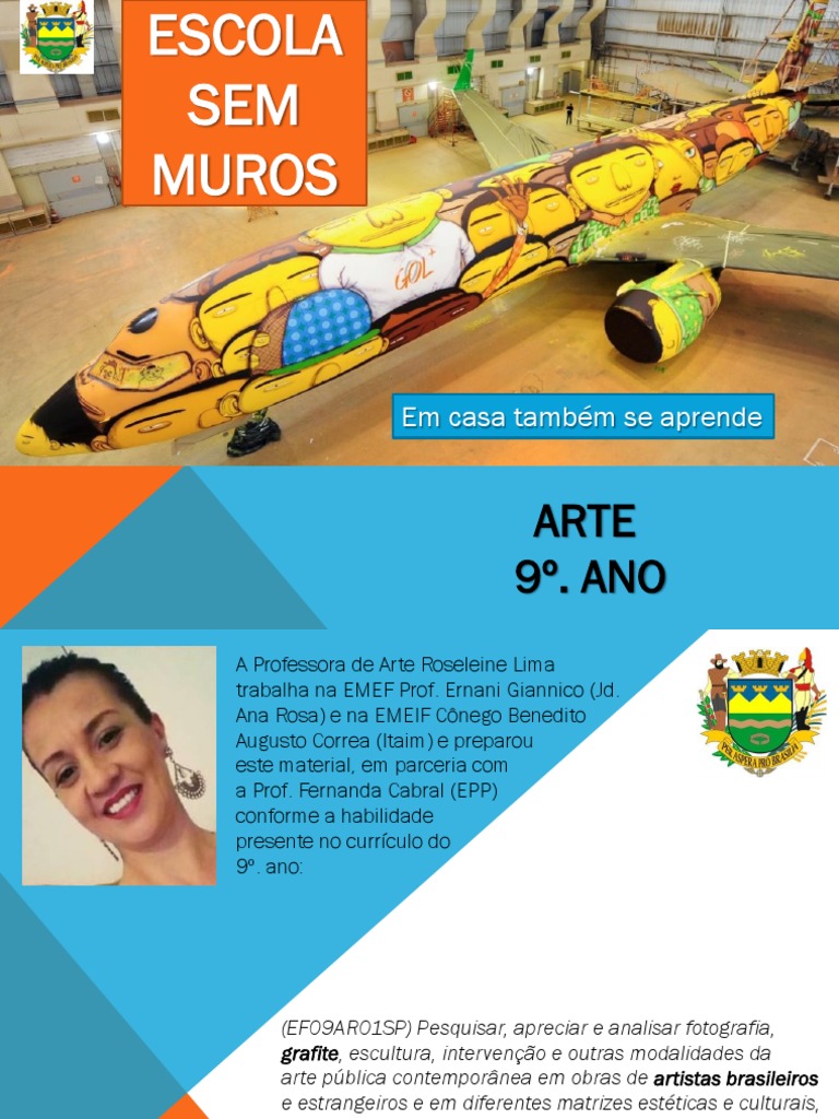 9ano ARTE Ativ. 04 Grafite | PDF | Arte