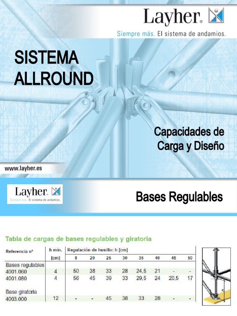 Andamios Layher | PDF