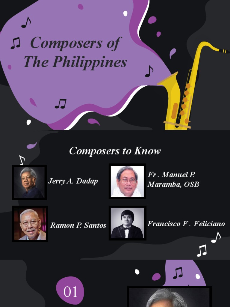 Composers of The Philippines | PDF | Choir | Composers